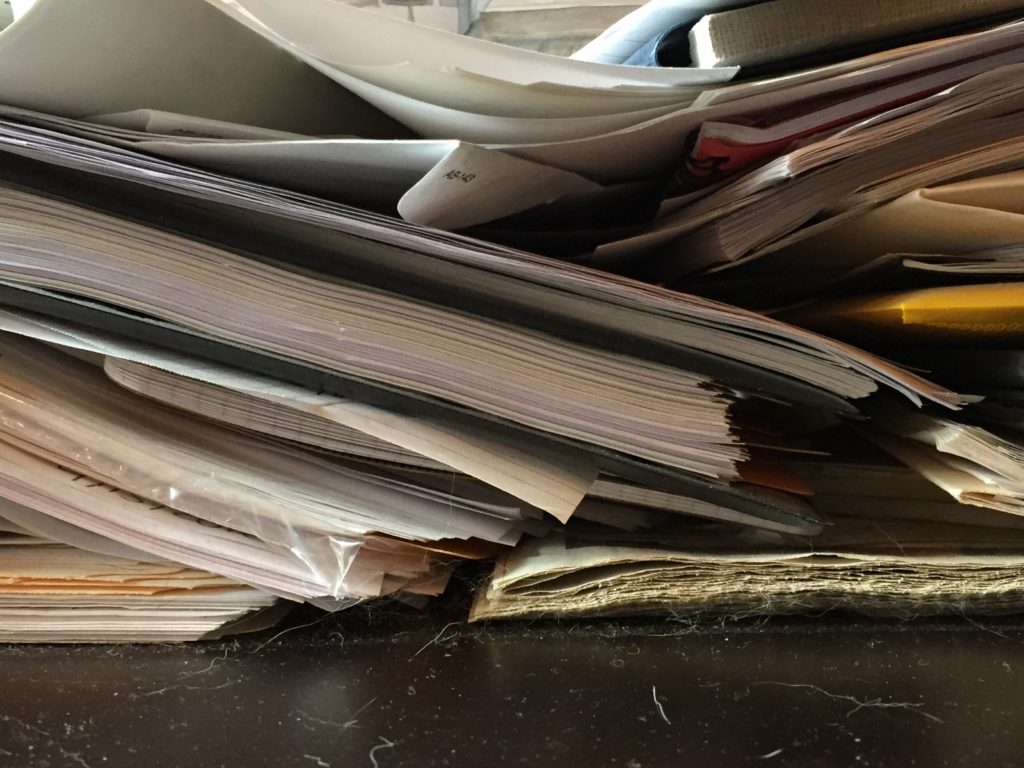 Paperwork Overwhelm - three tips to tackle it! | UpYourTelesales