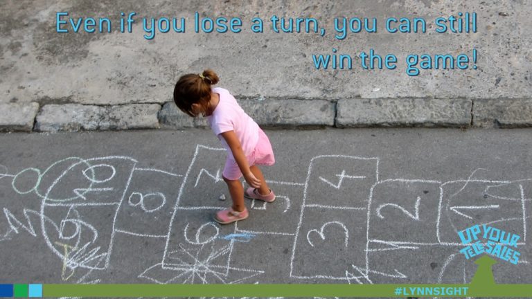 Lose a turn BUT win the game! | UpYourTelesales